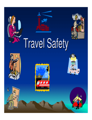 Fillable Online Travel Safety Fax Email Print - pdfFiller