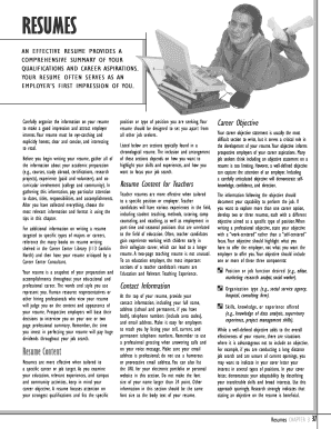 Fillable Online bgsu RESUMES - Bowling Green State University Fax Email ...