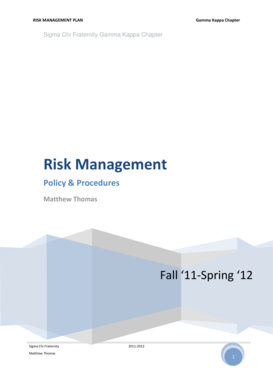 Fillable Online annualreport sigmachi Risk Management - Sigma Chi ...