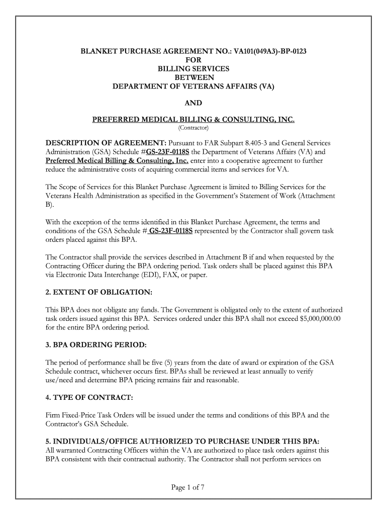 Fillable Online Description/specifications/statement of work - Preferred Medical ... Fax Email ...