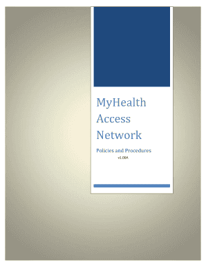 Fillable Online MyHealth Access Network Fax Email Print - pdfFiller