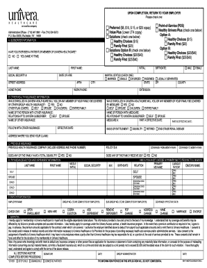 Fillable Online HMO & POS App with AccessFORM C9.06.doc Fax Email Print ...