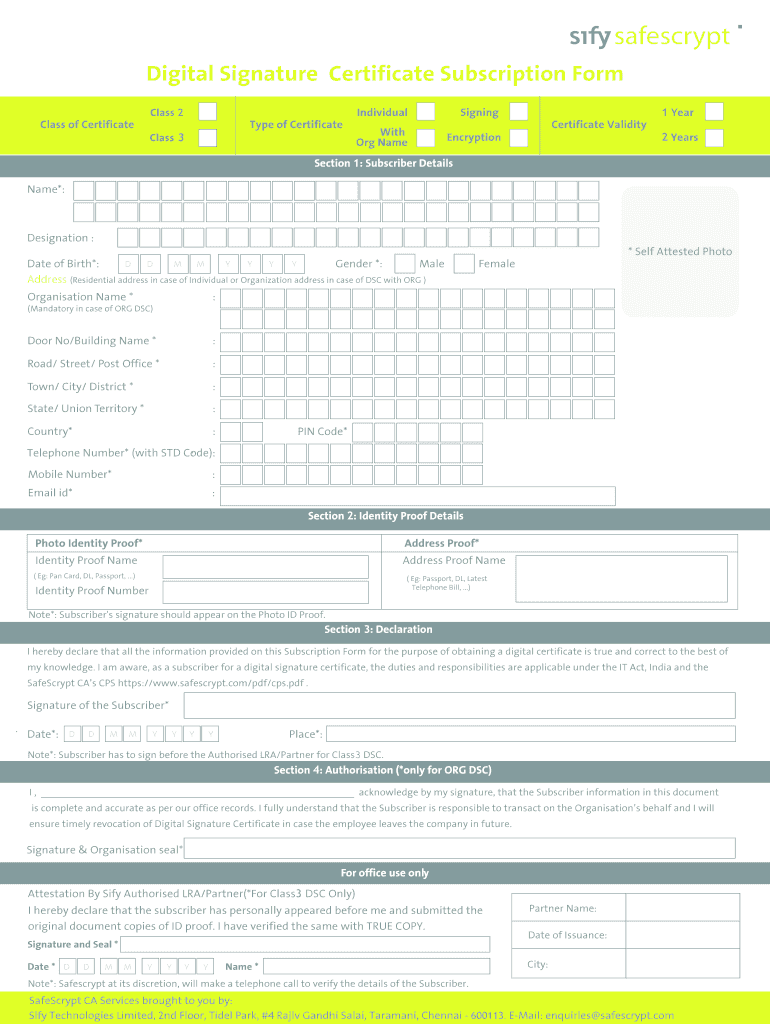 Fillable Online Certificate Validity Fax Email Print - pdfFiller