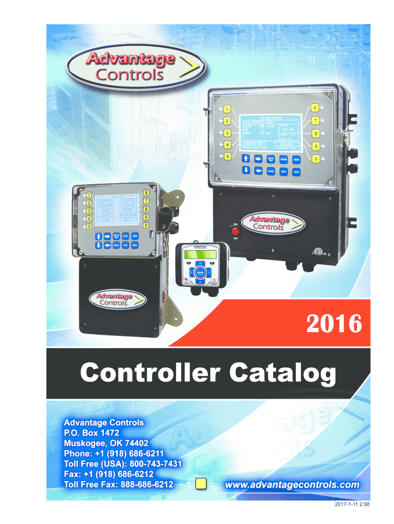 Fillable Online Controller Catalog Fax Email Print - pdfFiller