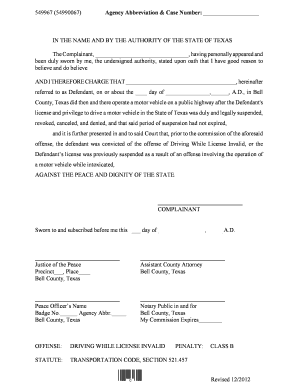 Fillable Online 54996754990067 Agency Abbreviation amp Case Number Fax ...