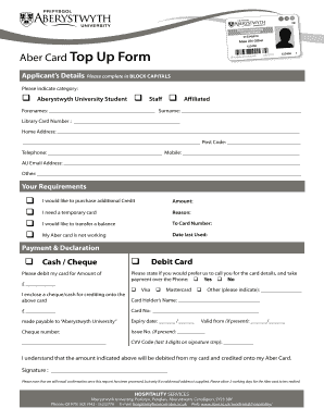 Aber Card - Fill Online, Printable, Fillable, Blank | pdfFiller