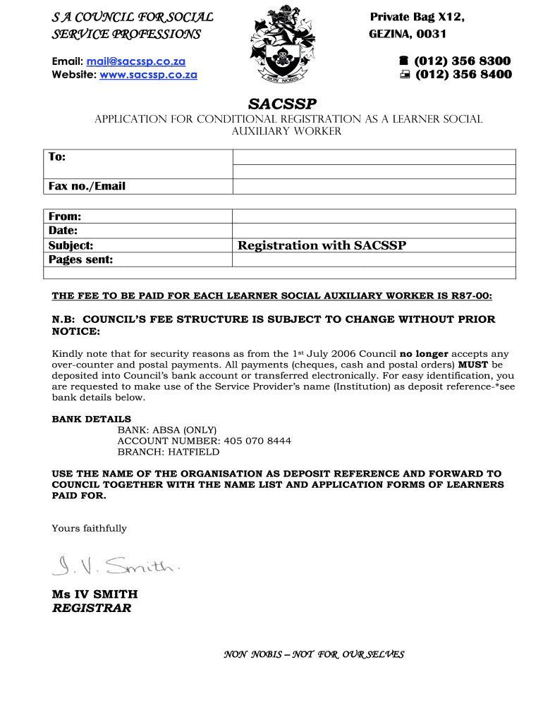 Sacssp Online Register - Fill and Sign Printable Template Online | US ...