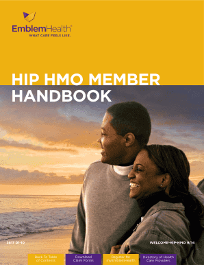 Fillable Online HIP HMO MeMber HandbOOk - EmblemHealth Fax Email Print ...