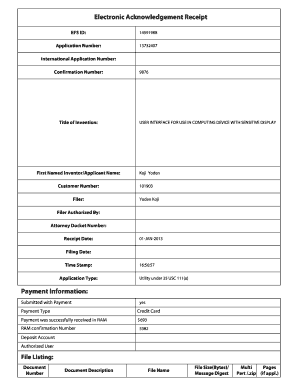 Fillable Online online receipt for electronic form Fax Email Print ...