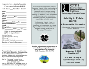 Fillable Online t2center uconn Liability in Public Works Brochure - CTI ...