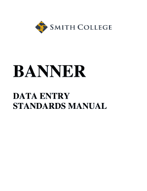 Fillable Online smith STANDARDS MANUAL - smith Fax Email Print - pdfFiller