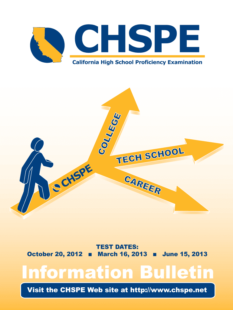 Fillable Online California High School Proficiency Examination ...