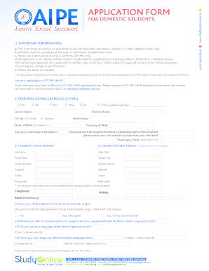 Aipe Edu - Fill Online, Printable, Fillable, Blank | pdfFiller