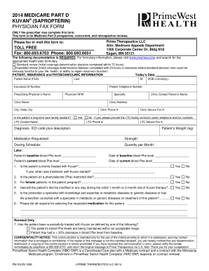 Fillable Online 2014 medicare part d () physician fax form Fax Email ...