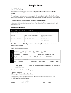 Fillable Online Sample Form - Ning Fax Email Print - pdfFiller