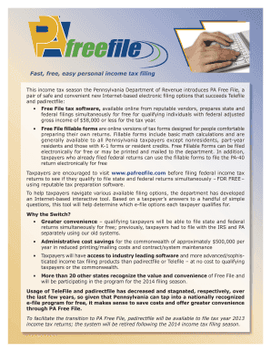 Fillable Online Fast, free, easy personal income tax filing Fax Email ...