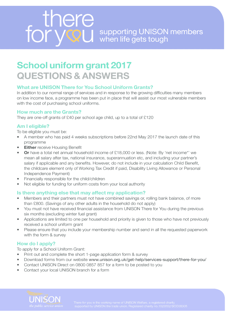 Fillable Online supporting UNISON members Fax Email Print - pdfFiller