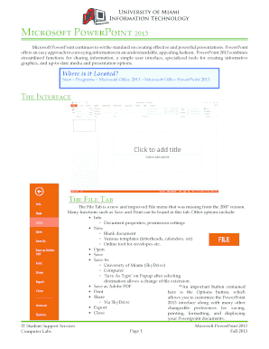 Fillable Online Microsoft PowerPoint continues to set the standard on ...