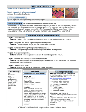 Fillable Online IMPACT LESSON PLAN Fax Email Print - pdfFiller