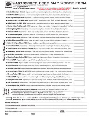 Cartoscope Maps Australia - Fill Online, Printable, Fillable, Blank ...