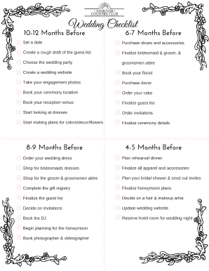 Fillable Online 10-12 Months Before Fax Email Print - pdfFiller