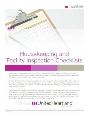 Fillable Online Housekeeping and Fax Email Print - pdfFiller
