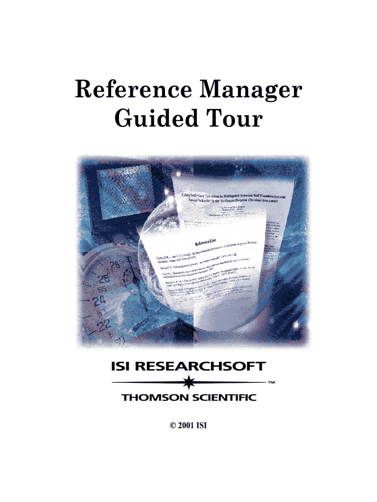 Fillable Online Reference Manager Fax Email Print - pdfFiller