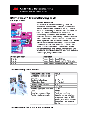 3m Printscape - Fill Online, Printable, Fillable, Blank | pdfFiller