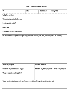 Foreshadowing Graphic Organizer