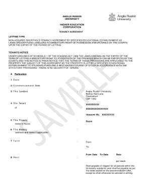 Fillable Online LETTING TYPE Fax Email Print - pdfFiller