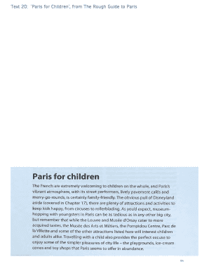 Fillable Online Anthology: Paris (SAMPLE) Fax Email Print - pdfFiller