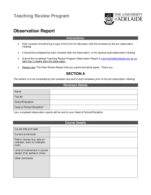 Fillable Online Teaching Review Program Fax Email Print - pdfFiller
