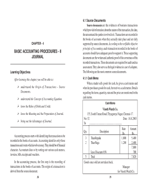 Fillable Online BASIC ACCOUNTING PROCEDURES - II Fax Email Print ...