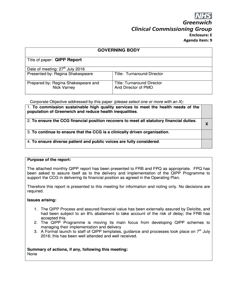 Fillable Online Enclosure: E Fax Email Print - pdfFiller