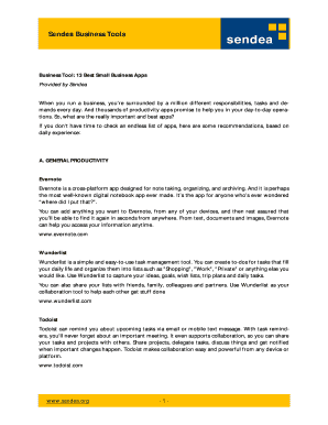 Fillable Online Sendea Business Tools Fax Email Print - pdfFiller