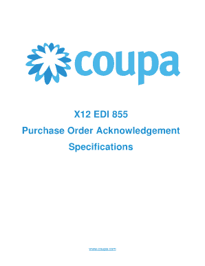 Fillable Online Purchase Order Acknowledgement Fax Email Print - pdfFiller