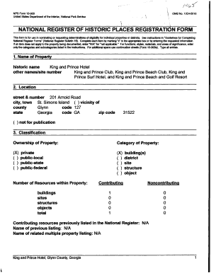 Fillable Online National Register Forms" (National Register Bulletin 16 ...