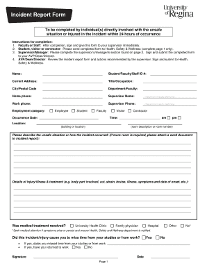 Fillable Online To be completed by individual(s) directly involved with ...