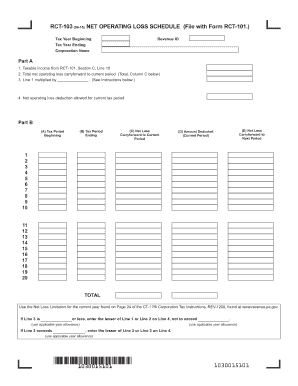 Rct 103 - Fill Online, Printable, Fillable, Blank | pdfFiller