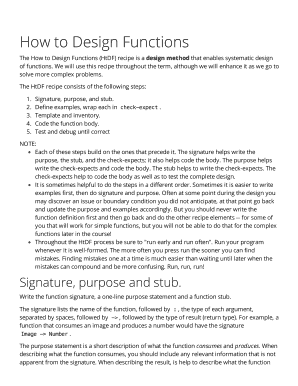 Fillable Online How to Design Functions Fax Email Print - pdfFiller