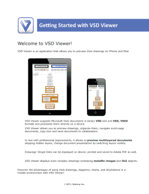 Fillable Online Getting Started with VSD Viewer Fax Email Print - pdfFiller