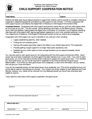 Fillable Online Temporary Cash Assistance (TCA) / Fax Email Print ...