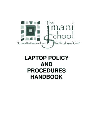 Fillable Online LAPTOP POLICY Fax Email Print - pdfFiller