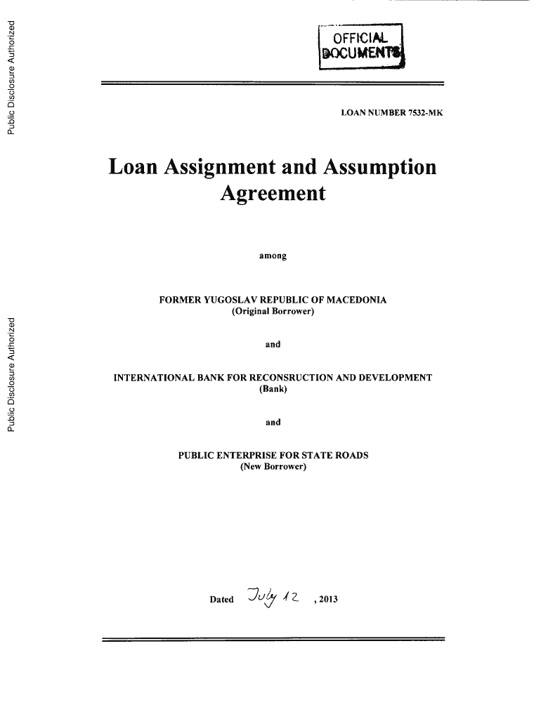 Fillable Online LOAN NUMBER 7532-MK Fax Email Print - pdfFiller