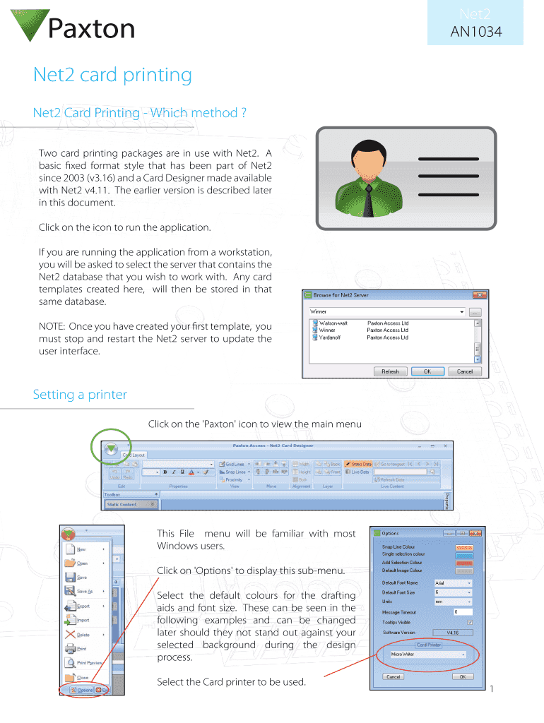 Fillable Online Net2 card printing Fax Email Print - pdfFiller