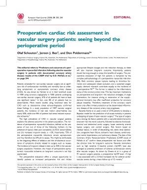 Fillable Online Preoperative cardiac risk assessment in Fax Email Print ...