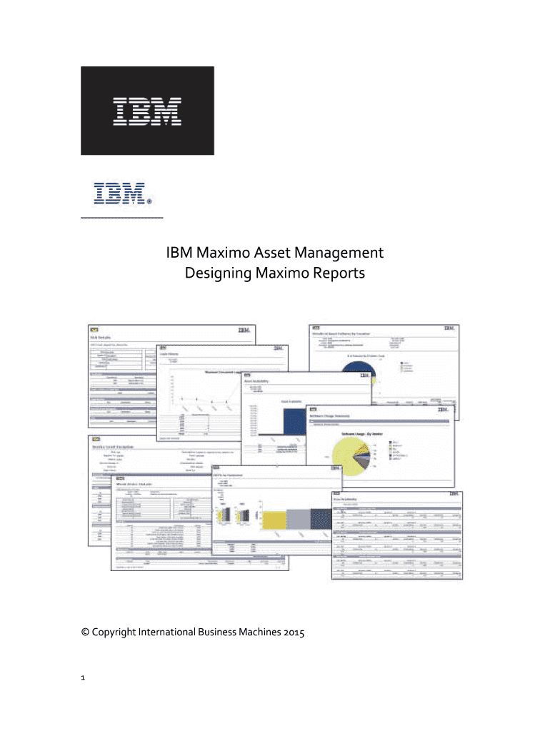 Fillable Online Designing Maximo Reports Fax Email Print - pdfFiller