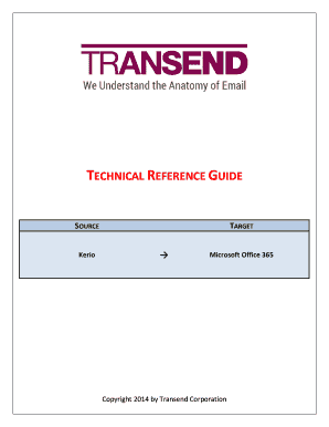 Fillable Online TECHNICAL REFERENCE GUIDE Fax Email Print - pdfFiller