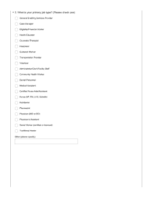 Fillable Online PRAPARE Survey for Data Collection Staff Fax Email ...