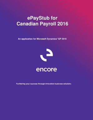 Fillable Online ePayStub for Fax Email Print - pdfFiller